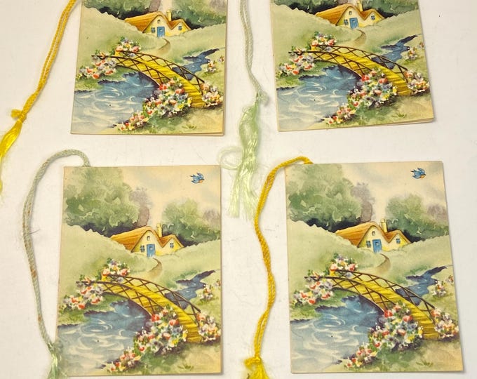 Tally Score Cards,bridge Cards, Vintage Ephemera,junk Journal ...