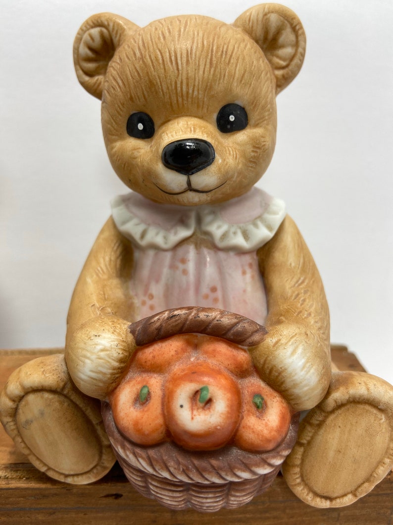 1980s Home Interiors Country Bear Pair | Etsy