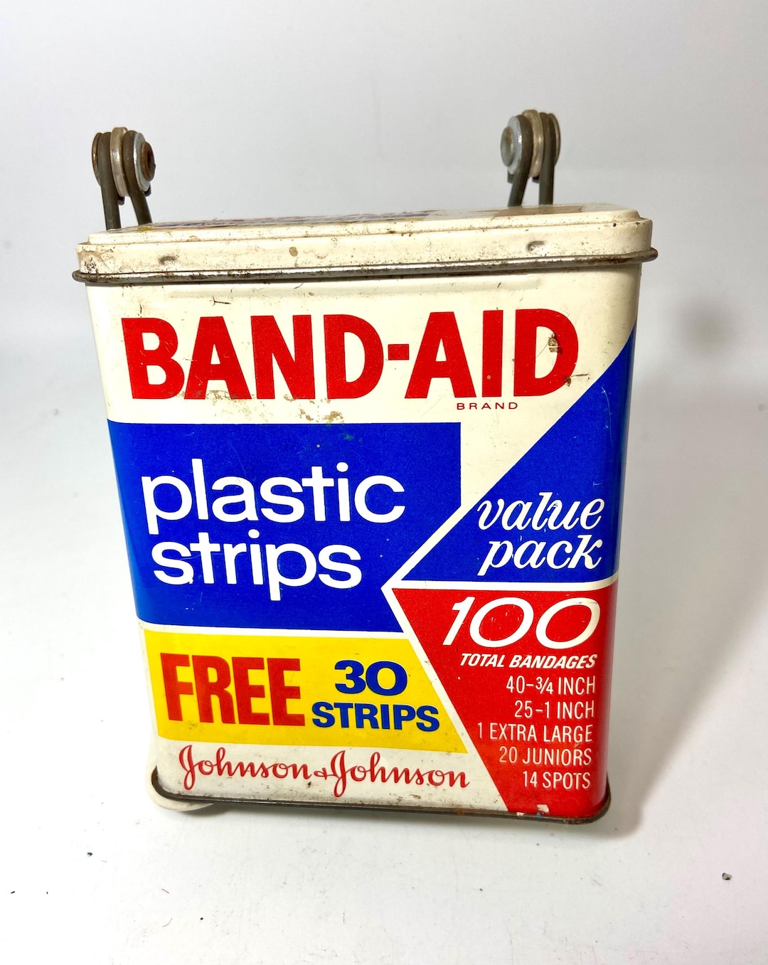 Band Aid,johnson and Johnson Band Aid Tin Box,vintage Tin,advertising ...