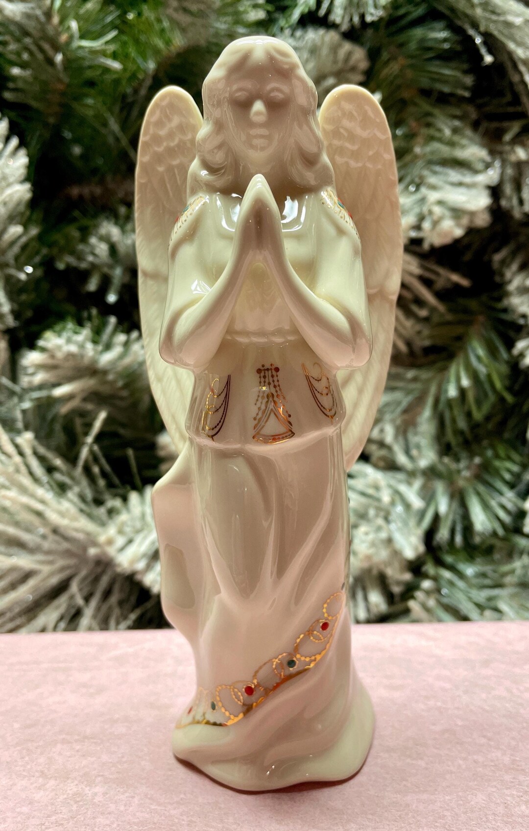 Lenox Angel Praying China Jewels Nativity Collection Christmas Figurine ...