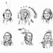 Six Chiefs Pencil Drawing Print - Etsy