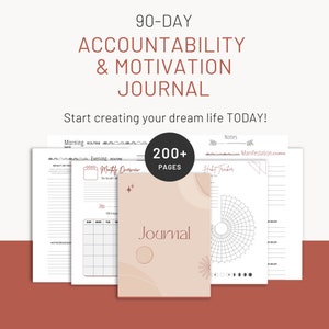 Accountability Planner - Etsy