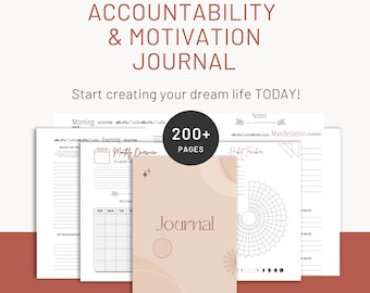 Accountability Planner - Etsy