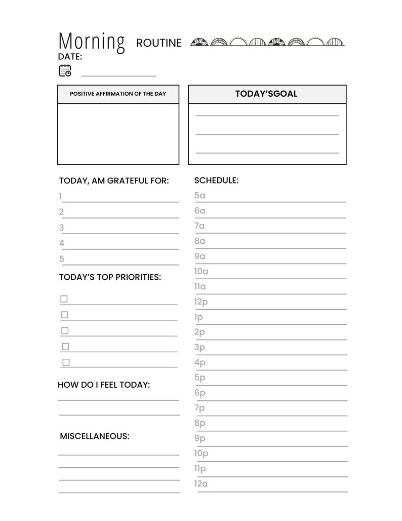 Accountability Planner - Etsy