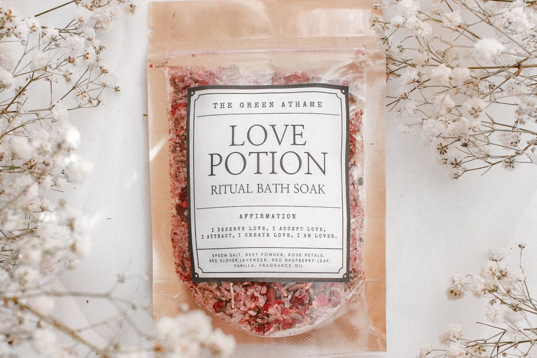 Love Potion Bath Soak Ritual Witchcraft Sex Soak - Etsy