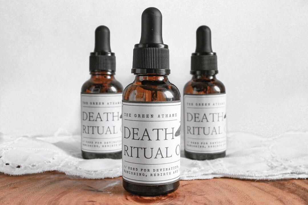 Death Ritual Oil Divination Ancestral Work Hexing - Etsy