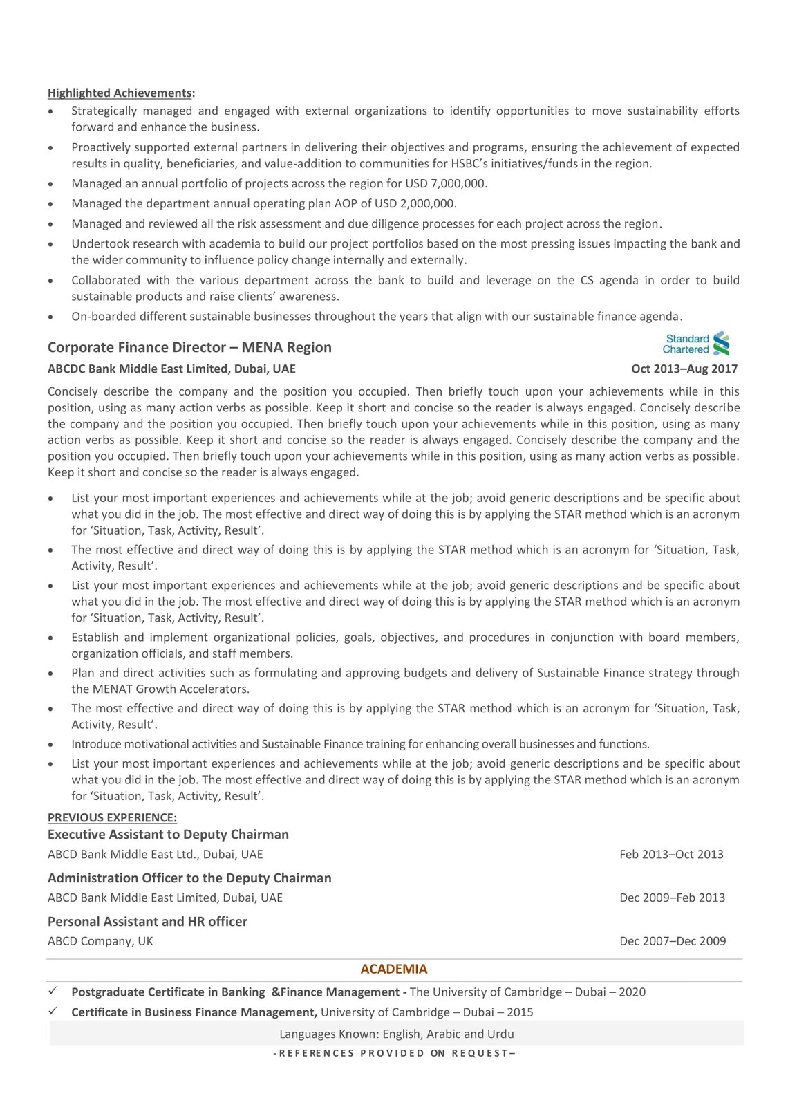 Standard Resume Professional Resume Template Modern Resume - Etsy