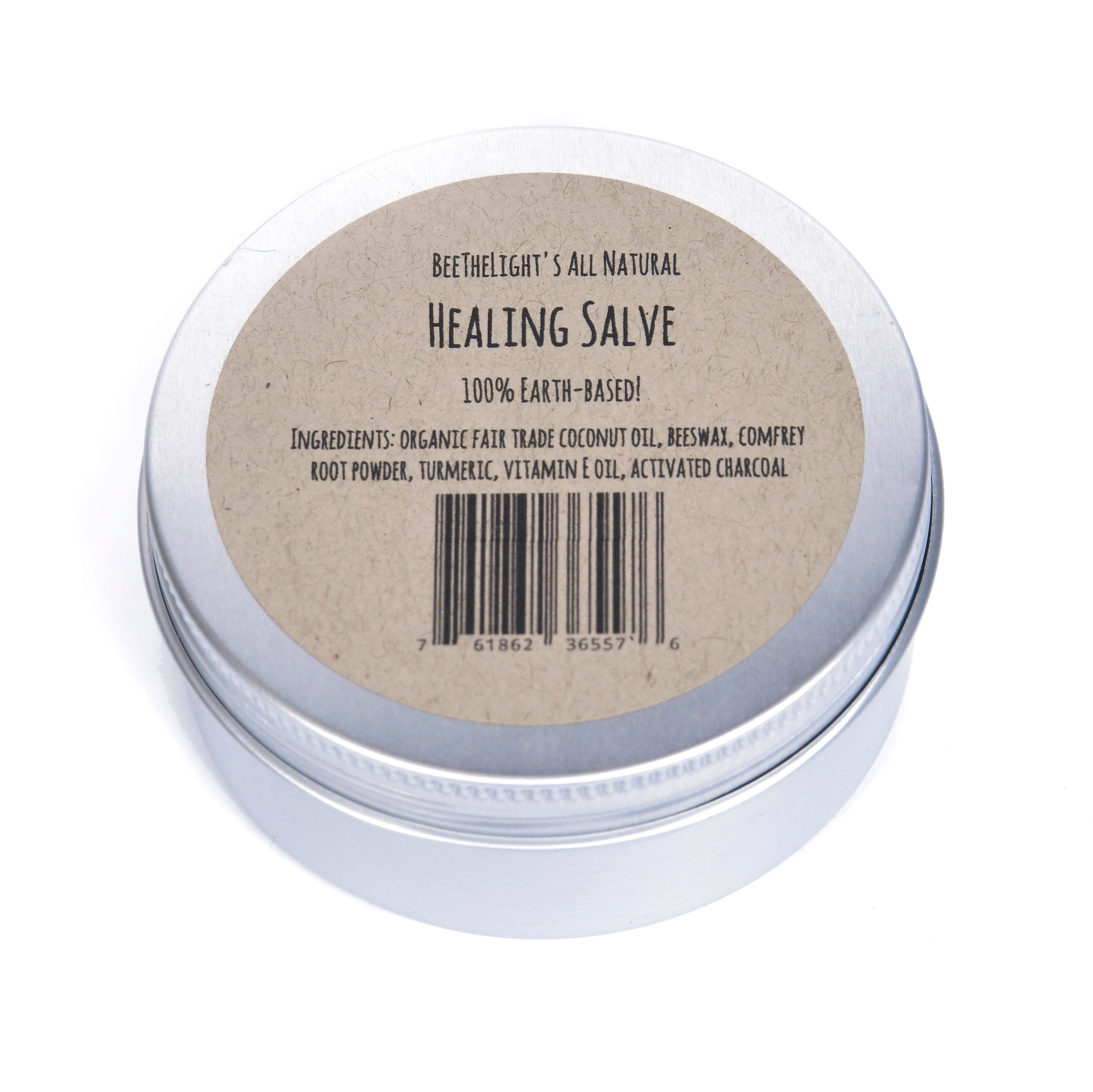 All Natural Healing Salve Skin Balm in 4 Oz Tin With Organic Fair Trade ...