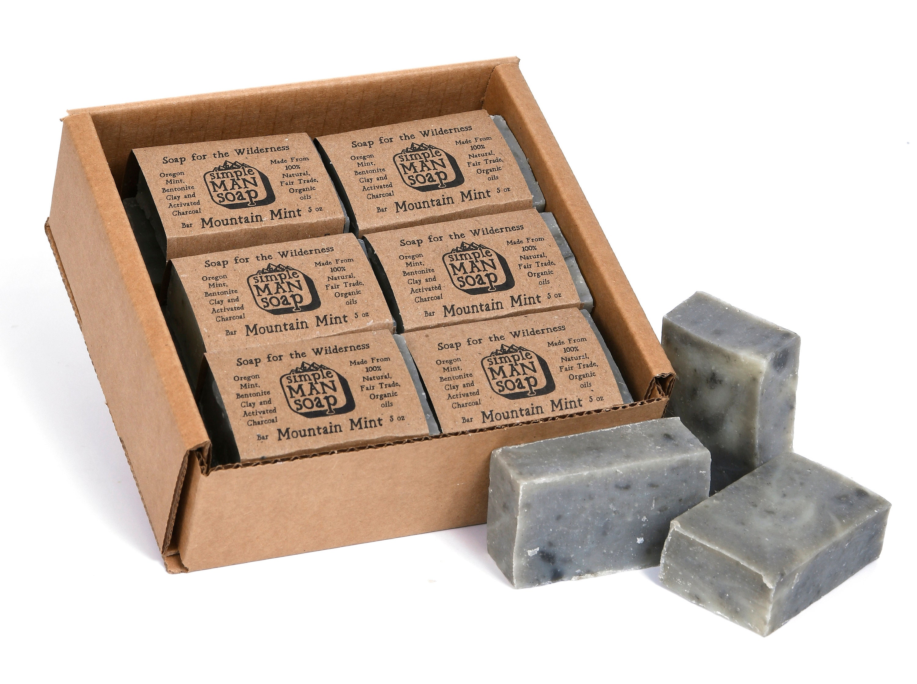 Men's Bar Soap, Pine Tar and Oats, Cedar Citrus, Mountain Mint All ...