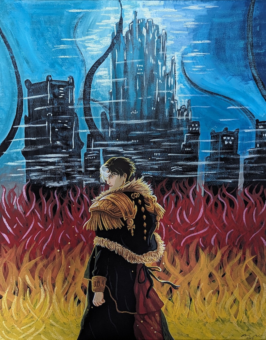 The Fall of Amaurot 8x10 Art Print - Etsy