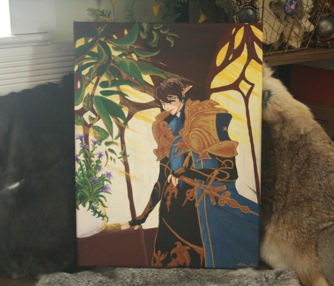 Ser Aymeric Original Painting - Etsy