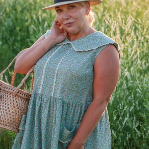 Whimsical Cottage Core Vintage Dress - Boho Womens Clothing. - Etsy