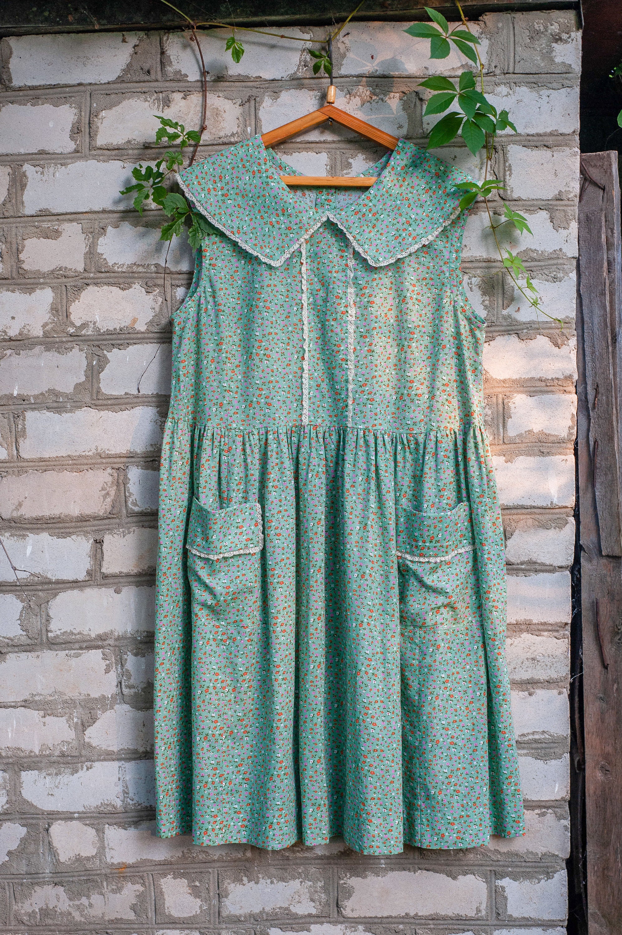 Whimsical Cottage Core Vintage Dress - Boho Womens Clothing. - Etsy