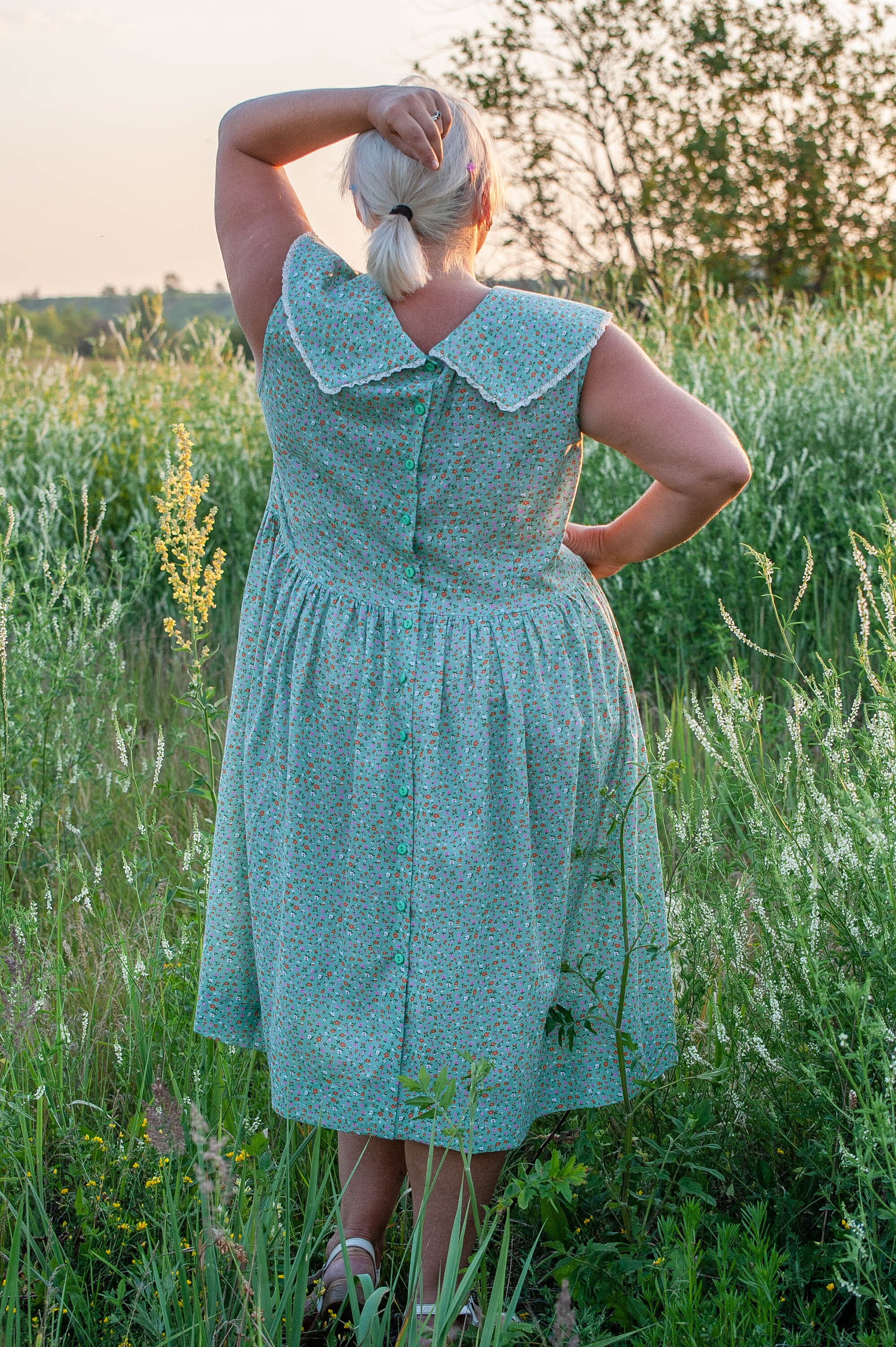 Whimsical Cottage Core Vintage Dress - Boho Womens Clothing. - Etsy