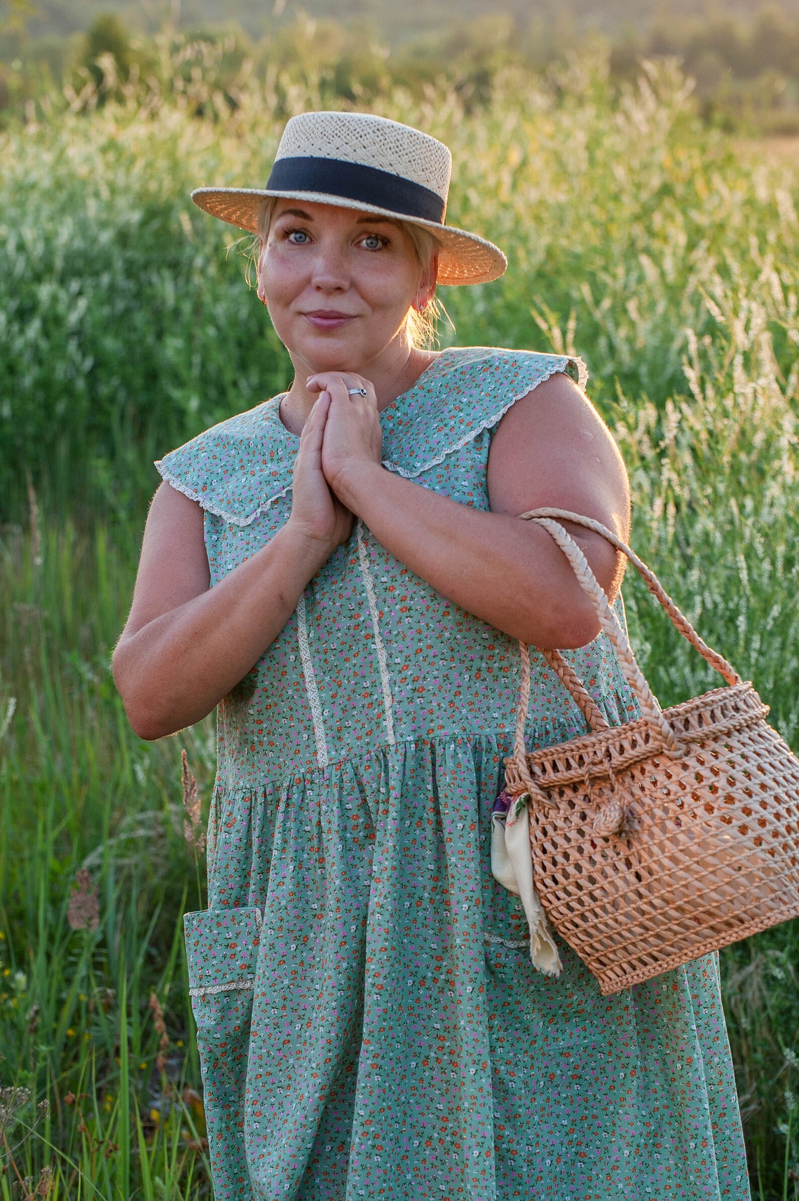 Whimsical Cottage Core Vintage Dress - Boho Womens Clothing. - Etsy