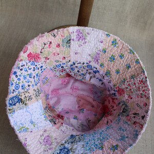 Handmade Cottage Core Bucket Hat for Women Unique Sustainable Clothing ...
