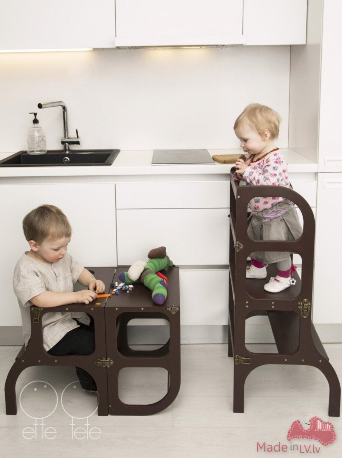 Helper Tower - Table Step'n Sit - Etsy