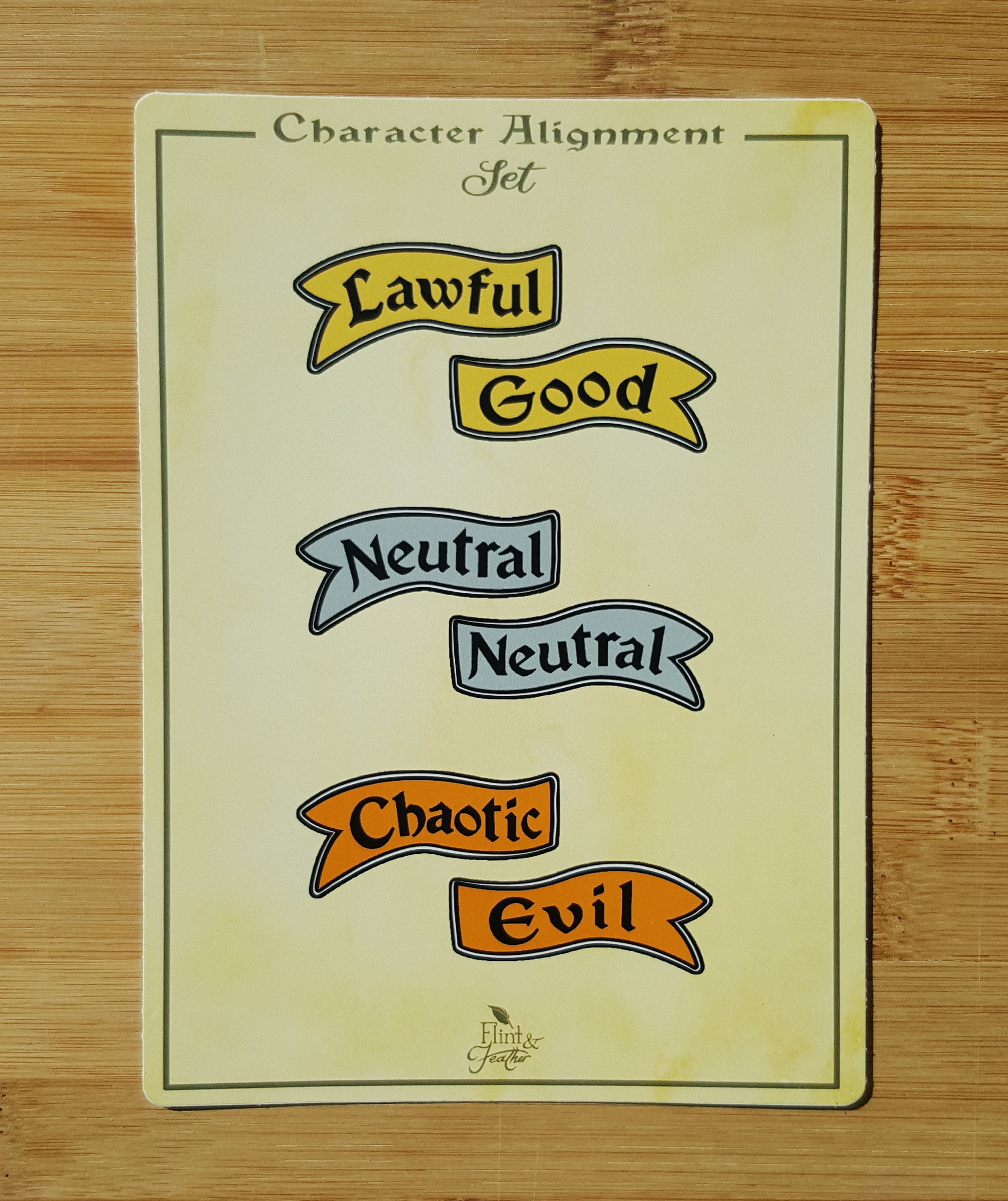 Character Alignment Sticker Sheet | Etsy