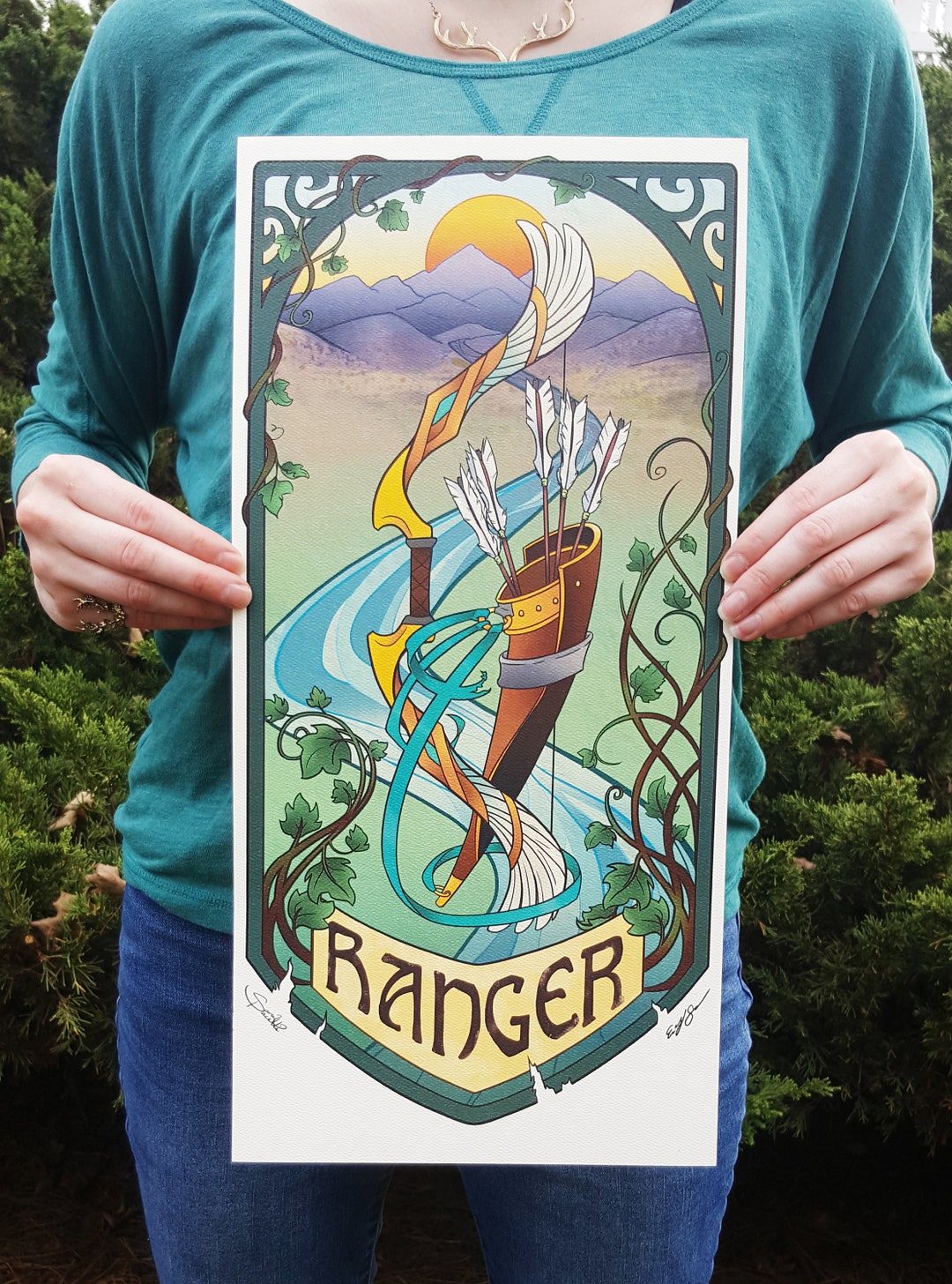 Ranger Banner 9x18 Print - Etsy