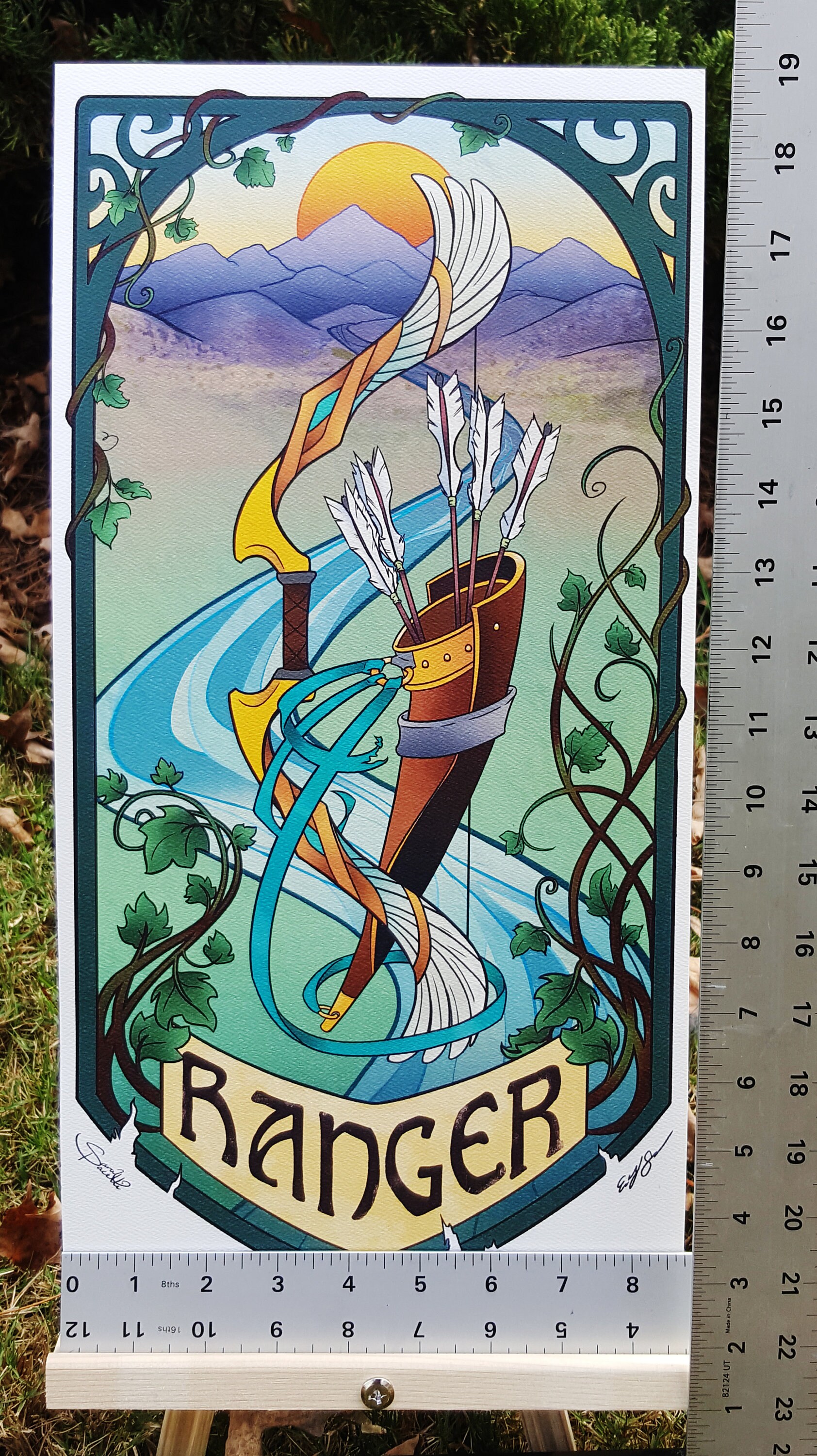 Ranger Banner 9x18 Print - Etsy