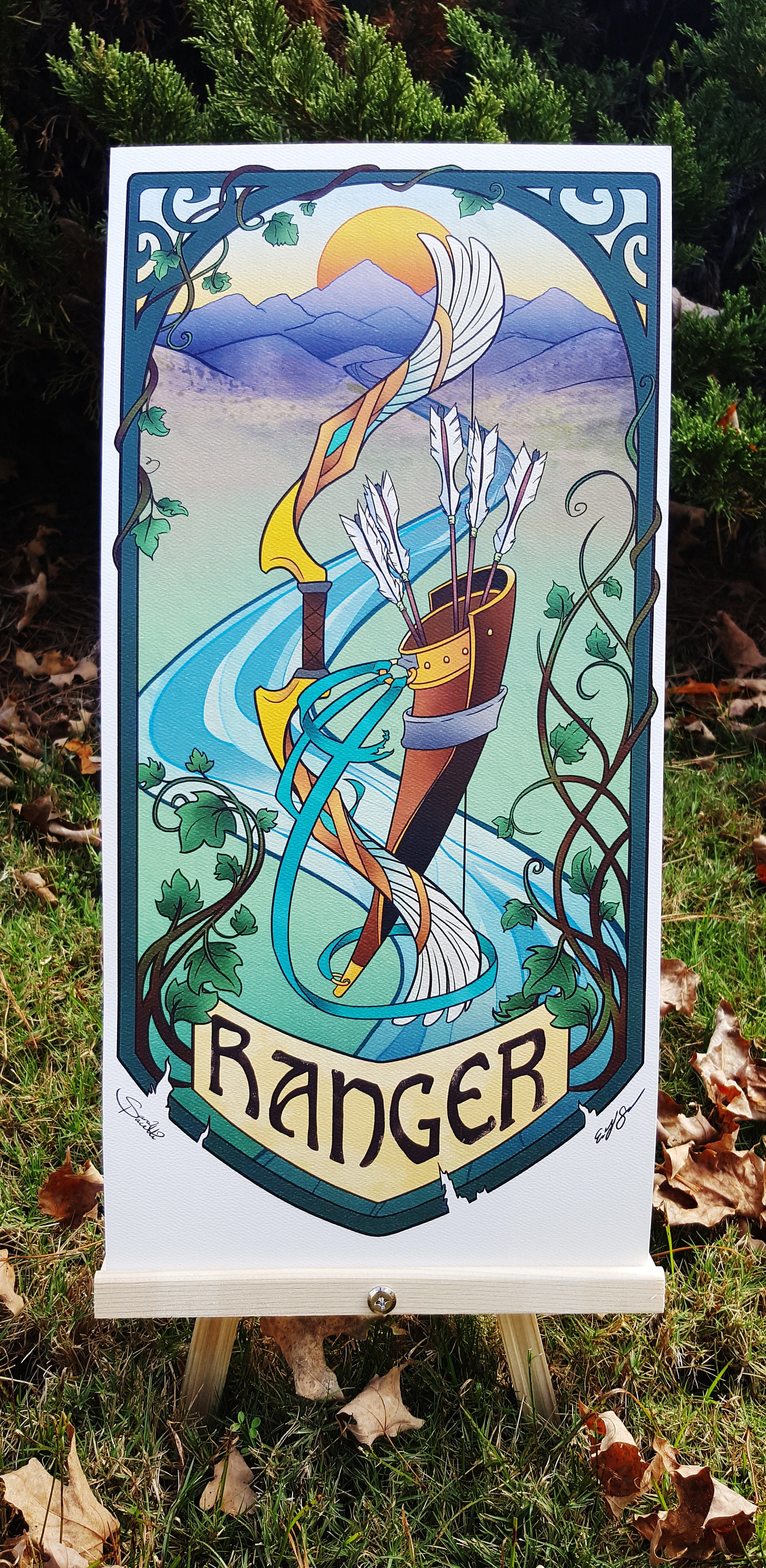 Ranger Banner 9x18 Print - Etsy