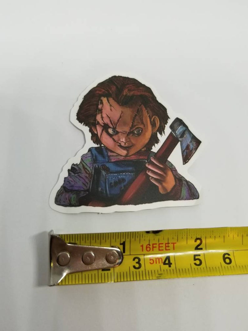 Child's Play Chucky Horror Sticker - Etsy