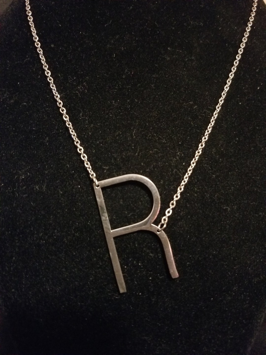 Alphabet Initial Large Oversized R Sideways Letter 100% - Etsy