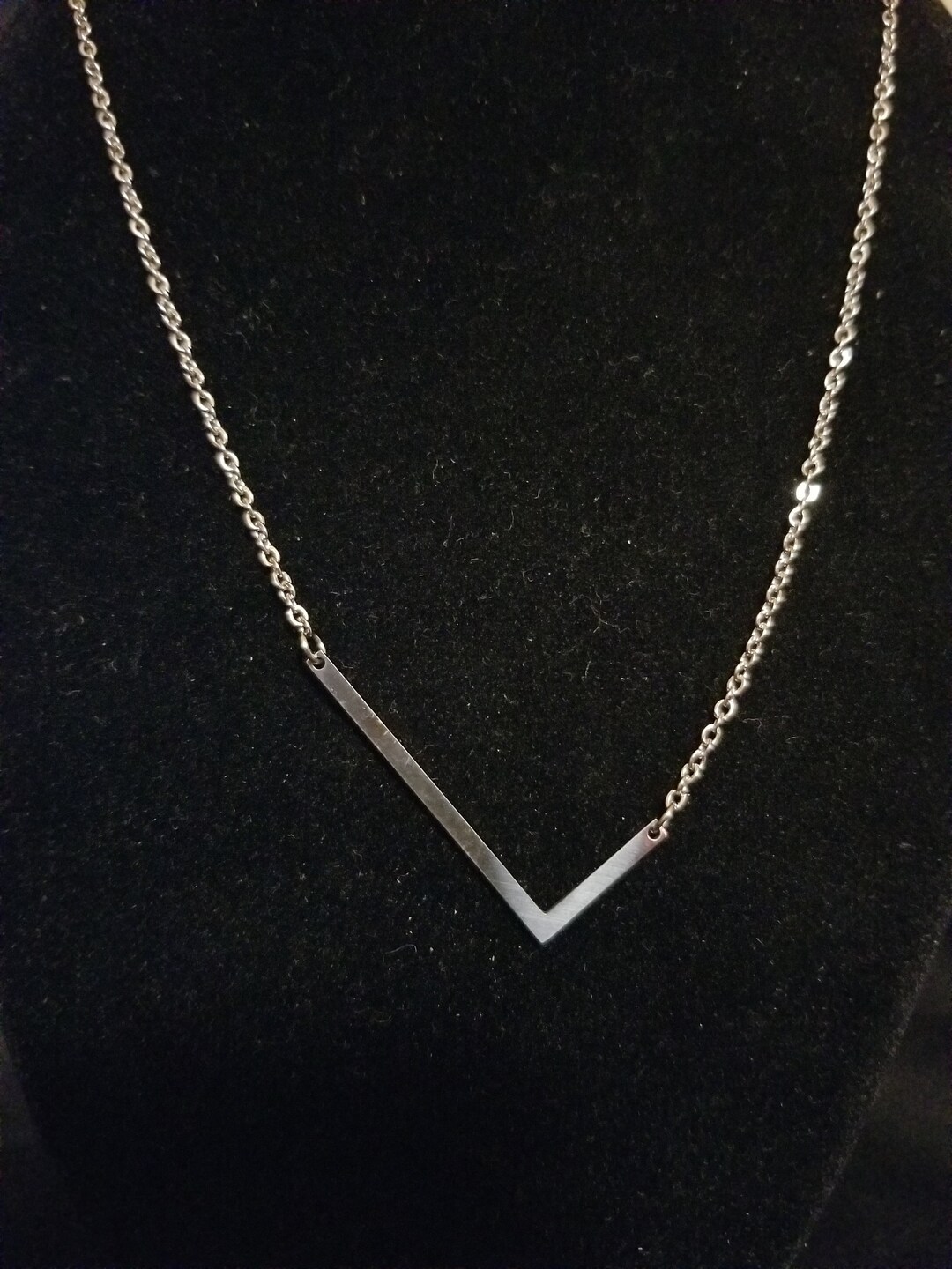 Alphabet Initial Large Oversized L Sideways Letter 100% Stainless Steel ...