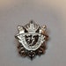 Silver Shield Pin Badge - Etsy