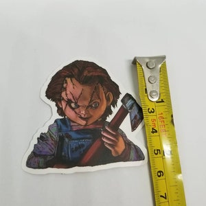 Child's Play Chucky Horror Sticker - Etsy