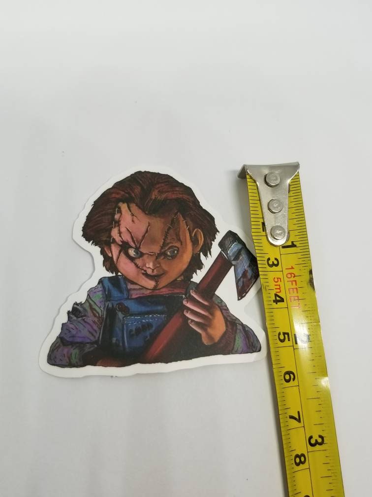 Child's Play Chucky Horror Sticker - Etsy