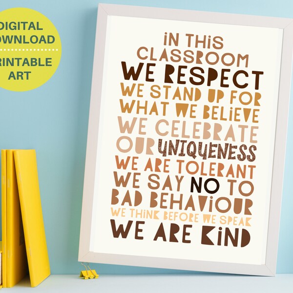 Equality Kids Print - Etsy