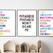 3 Classroom Motivational Quote Digital Poster Prints Positive - Etsy