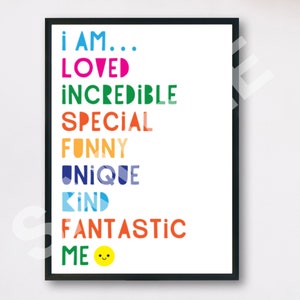 3 Classroom Motivational Quote Digital Poster Prints, Kids Positive ...