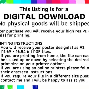 3 Classroom Motivational Quote Digital Poster Prints, Positive Wall Art ...