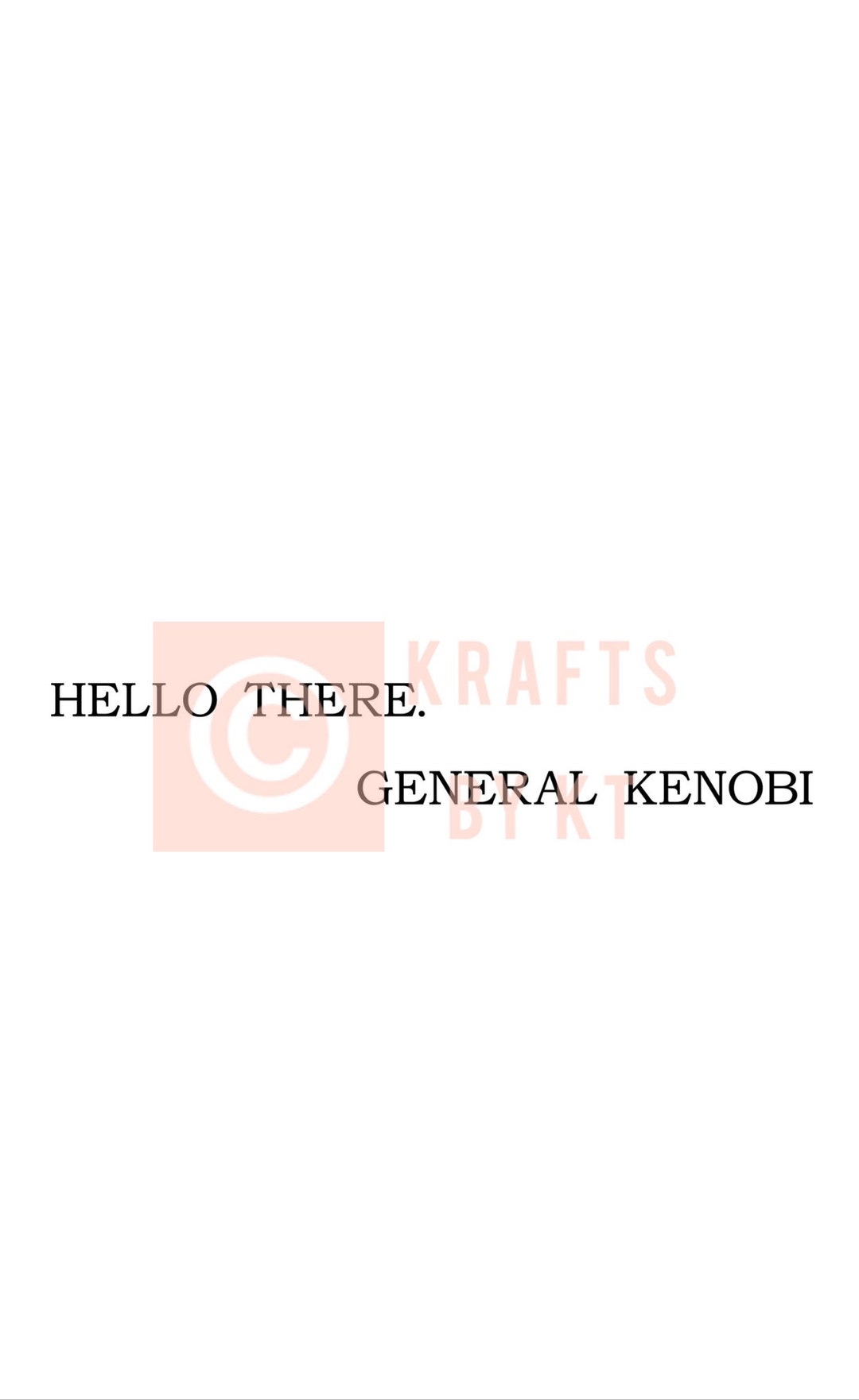 Hello There General Kenobi Cut File Funny Vector for - Etsy