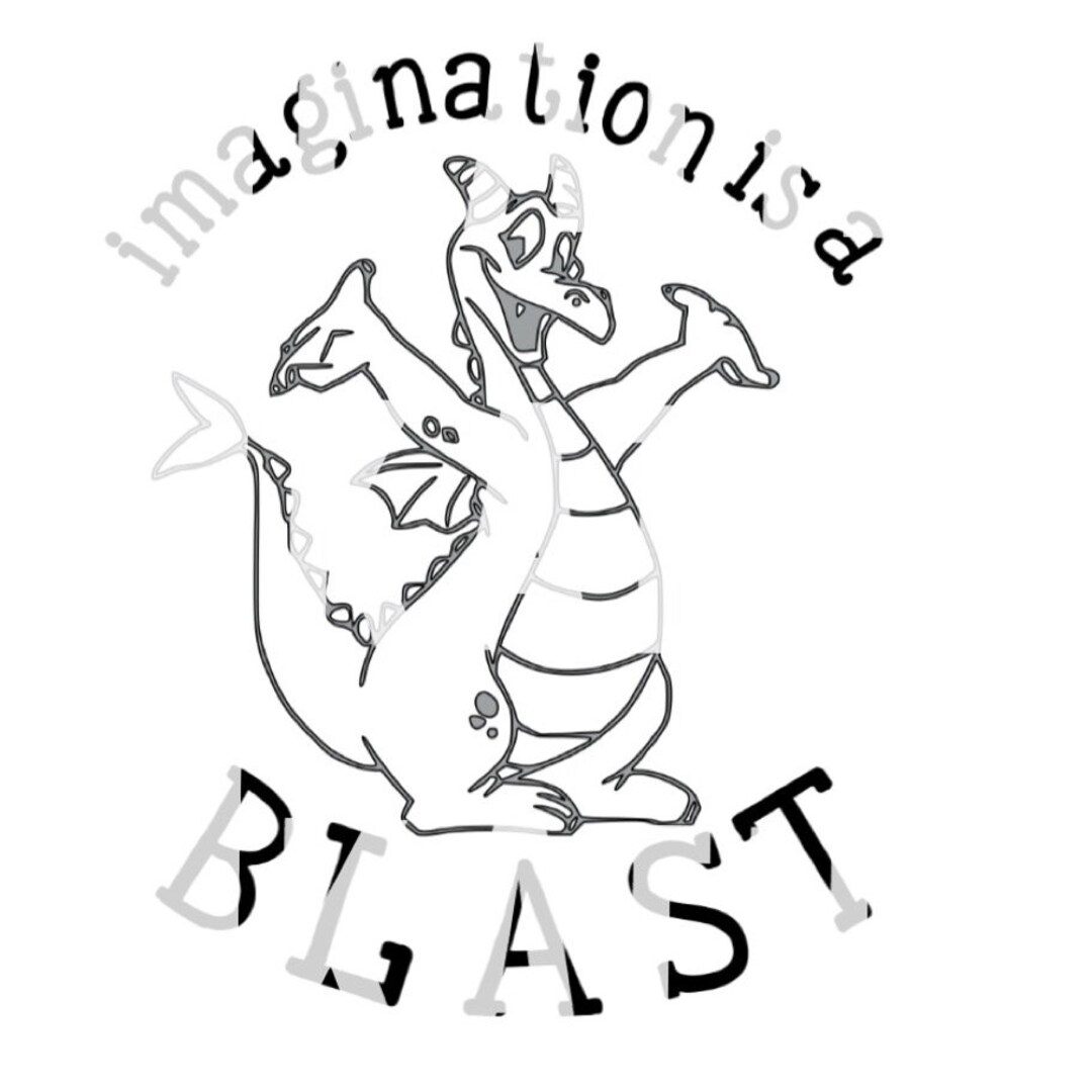 Imagination is a Blast Figment Cut File Funny Vector for Silhouette and ...