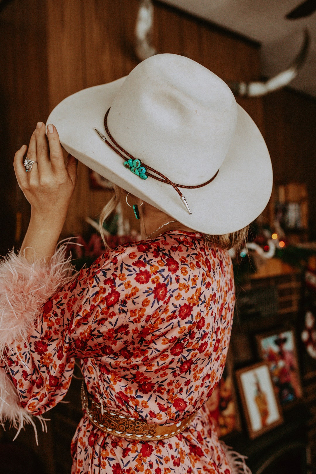 Kingman Turquoise Hat Band, Clay Hat Band, Western Hat Band, Western ...
