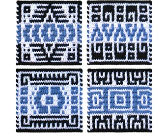 Crochet Aztec Pattern | Etsy