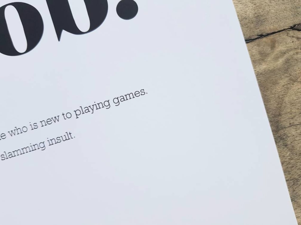 Noob Print Gamer Poster Gaming Wall Prints Dorm Room Decor - Etsy