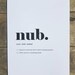 Noob Poster, Nub Print, Gaming Poster, Geek Art, Dictionary Art - Etsy