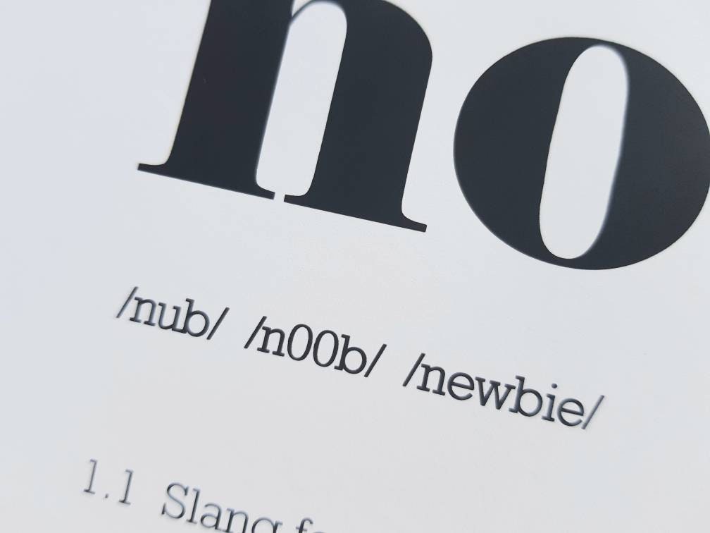 Noob Print Gamer Poster, Gaming Wall Prints, Dorm Room Decor, Digital ...