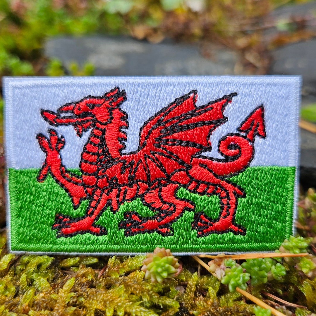 Welsh Cymraeg Fabric Patch - Etsy