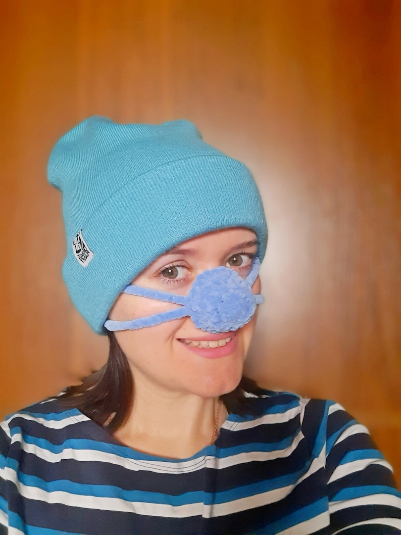 Nose Warmer, Nose Cover, Crochet Nose Hat, Nose Muff, Adult Nose Warmer ...