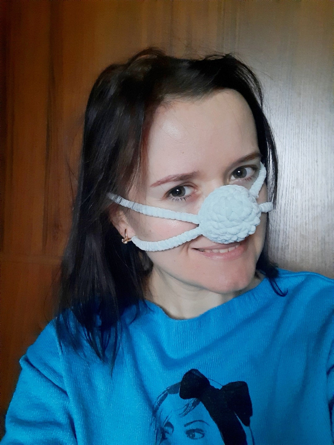 Nose Cover, Nose Warmer, Crochet Nose Hat, Nose Muff, Adult Nose Warmer ...
