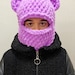 Balaclava Knit Bear Custom Balaklava Adult Balaclava Funny - Etsy