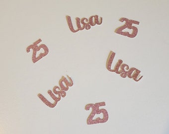 Rose Gold 25th Birthday - Etsy