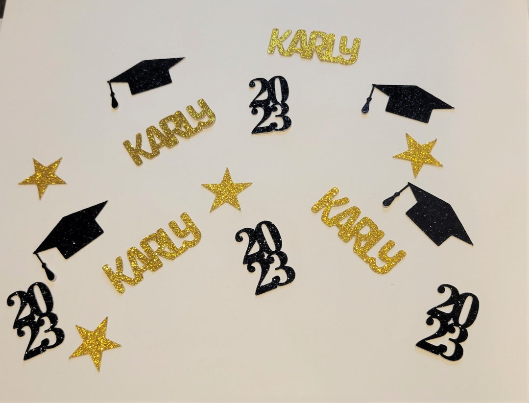 Graduation Confetti, Graduation Party Decorations, 2023 Graduation ...