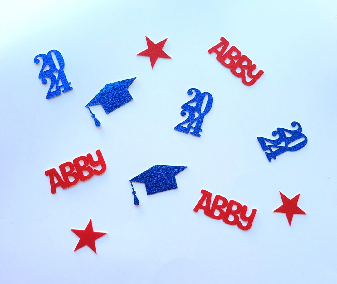 Graduation Confetti, Graduation Party Decorations, 2024 Graduation ...
