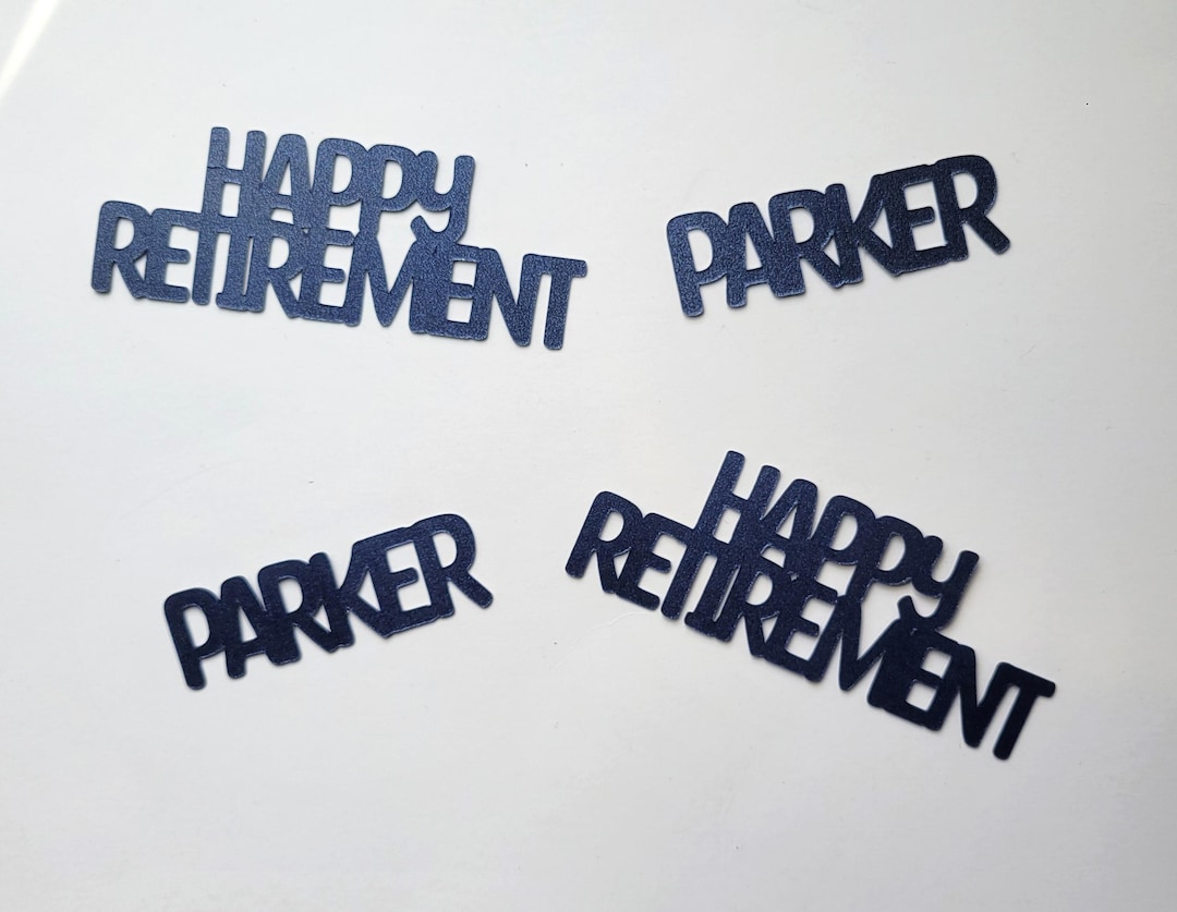 Retirement Confetti, Happy Retirement, Retirement Party, Retirement ...